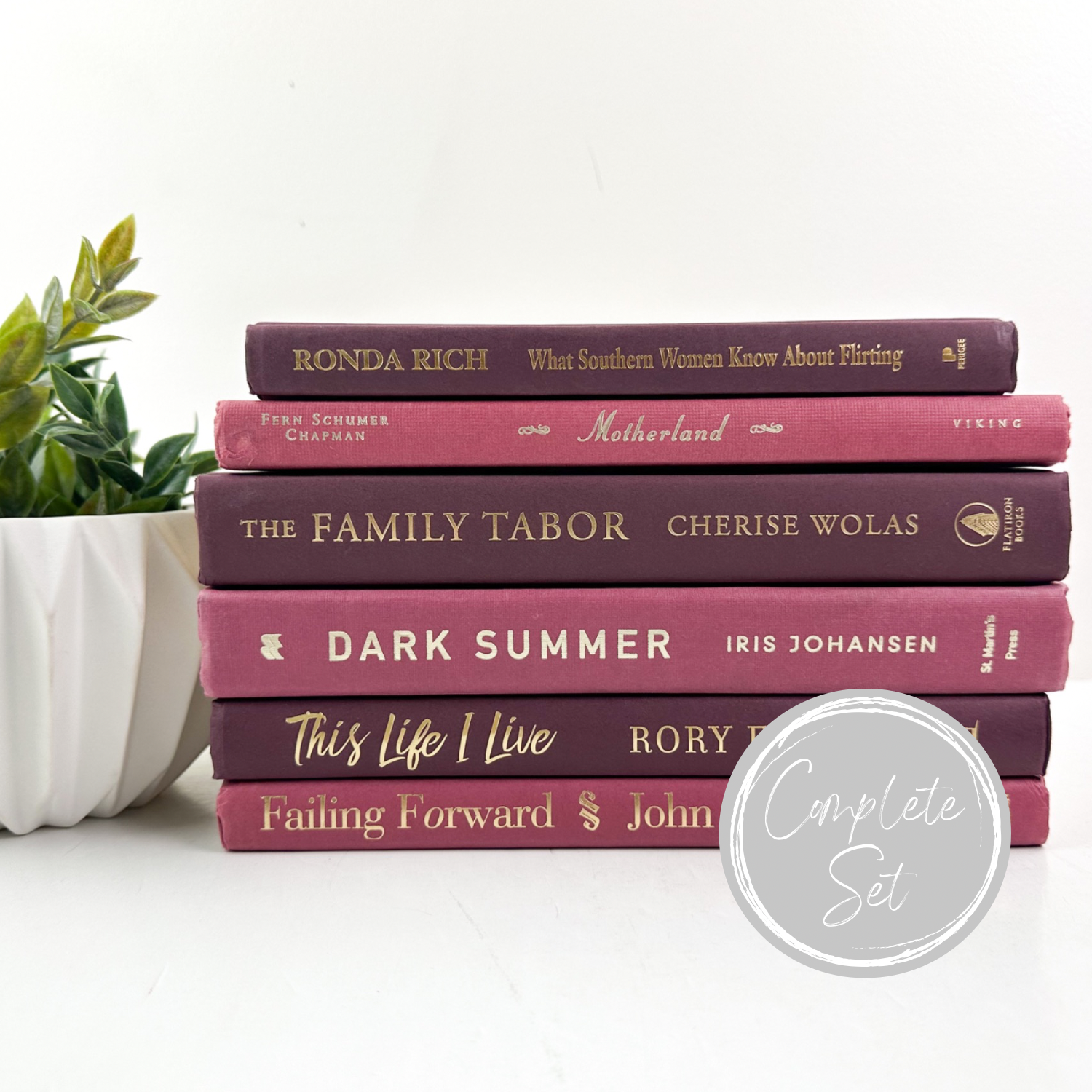 Maroon Vintage Books – Elements