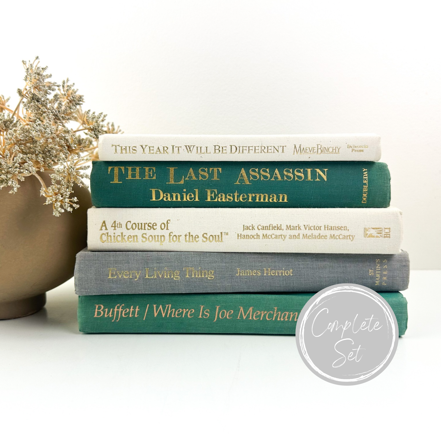 Decorative Book Set – Elements