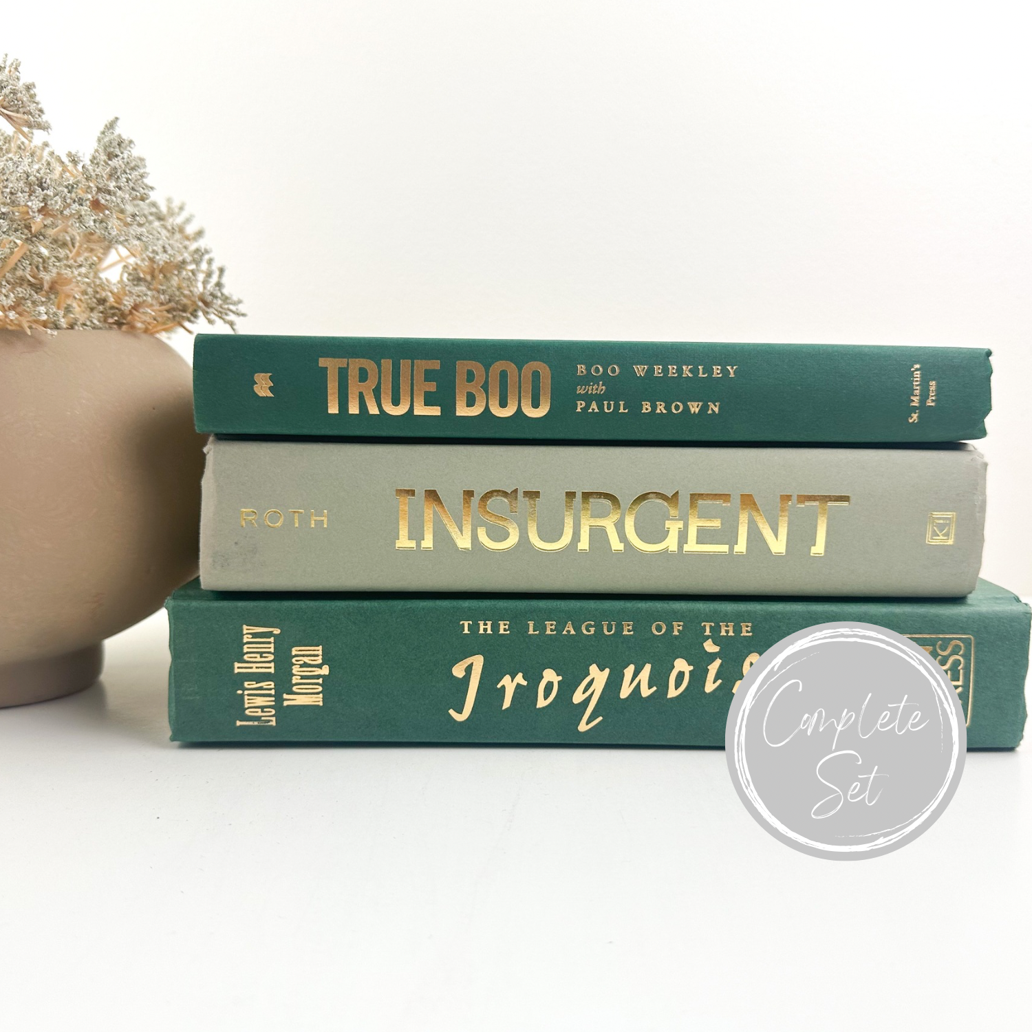 Decorative Book Set – Elements