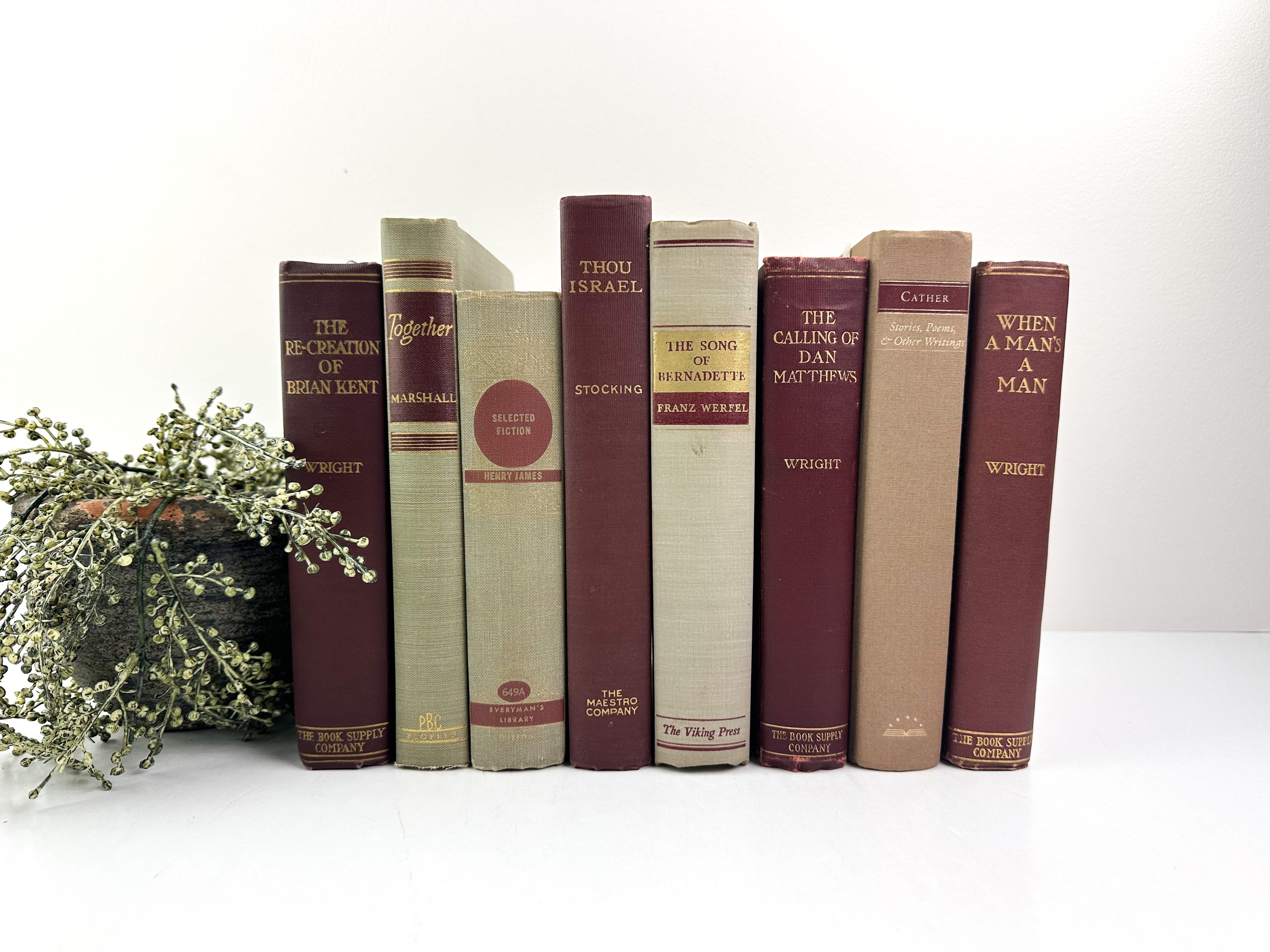 Red and Beige Book Bundles – Elements