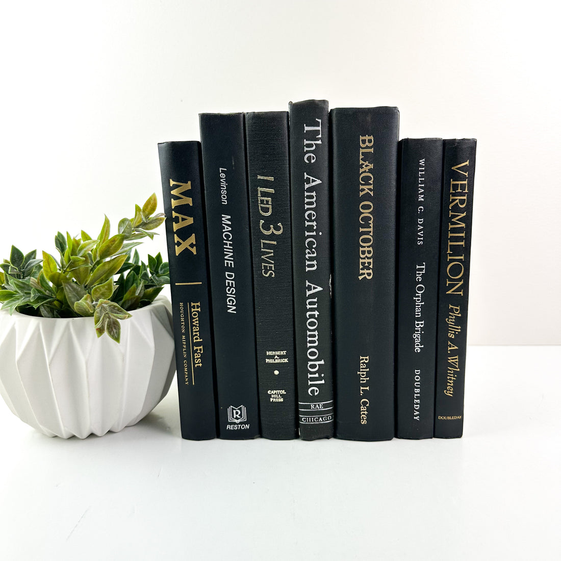 Black Shelf Decor – Elements