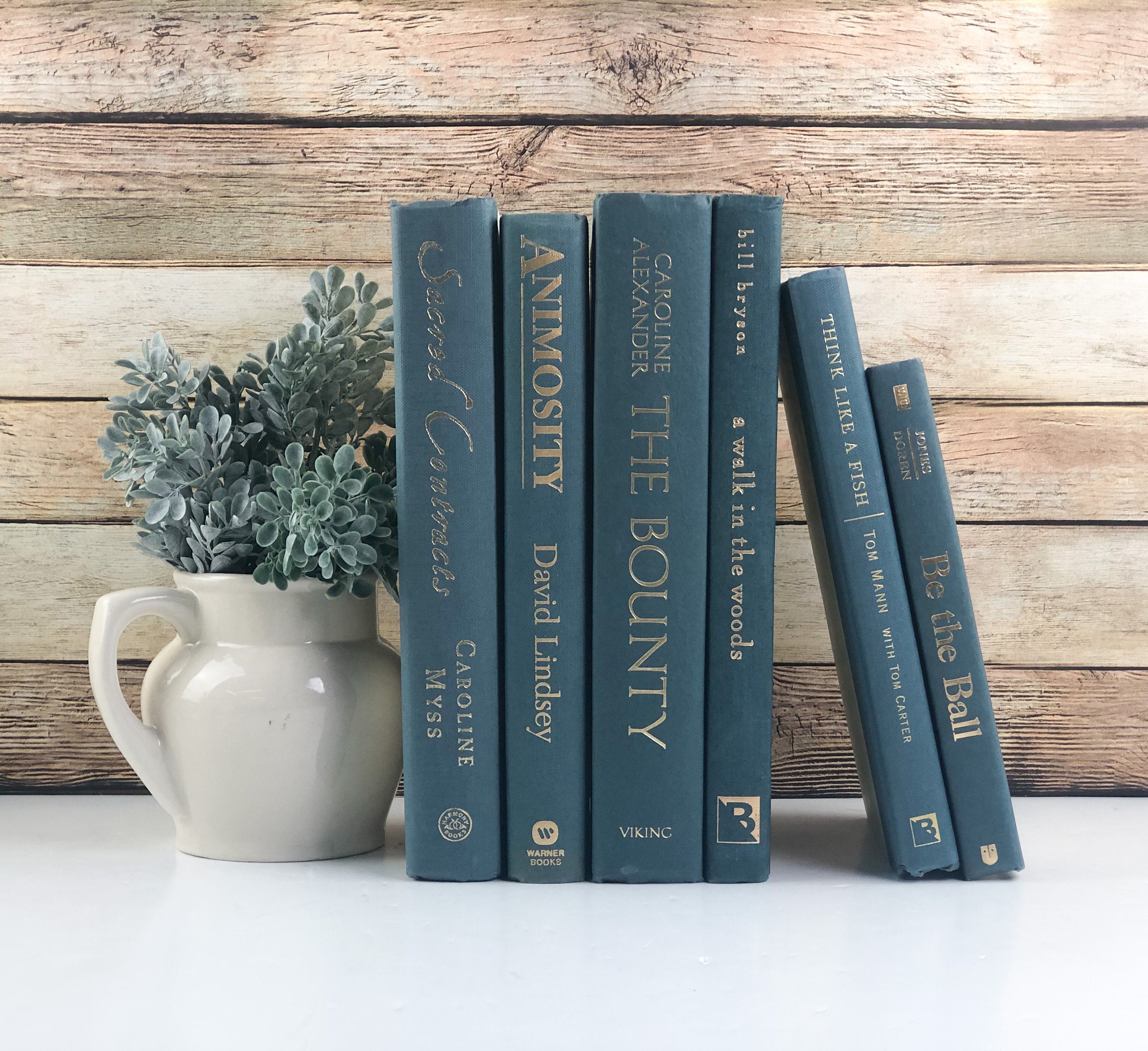 Green Stack of Books – Elements