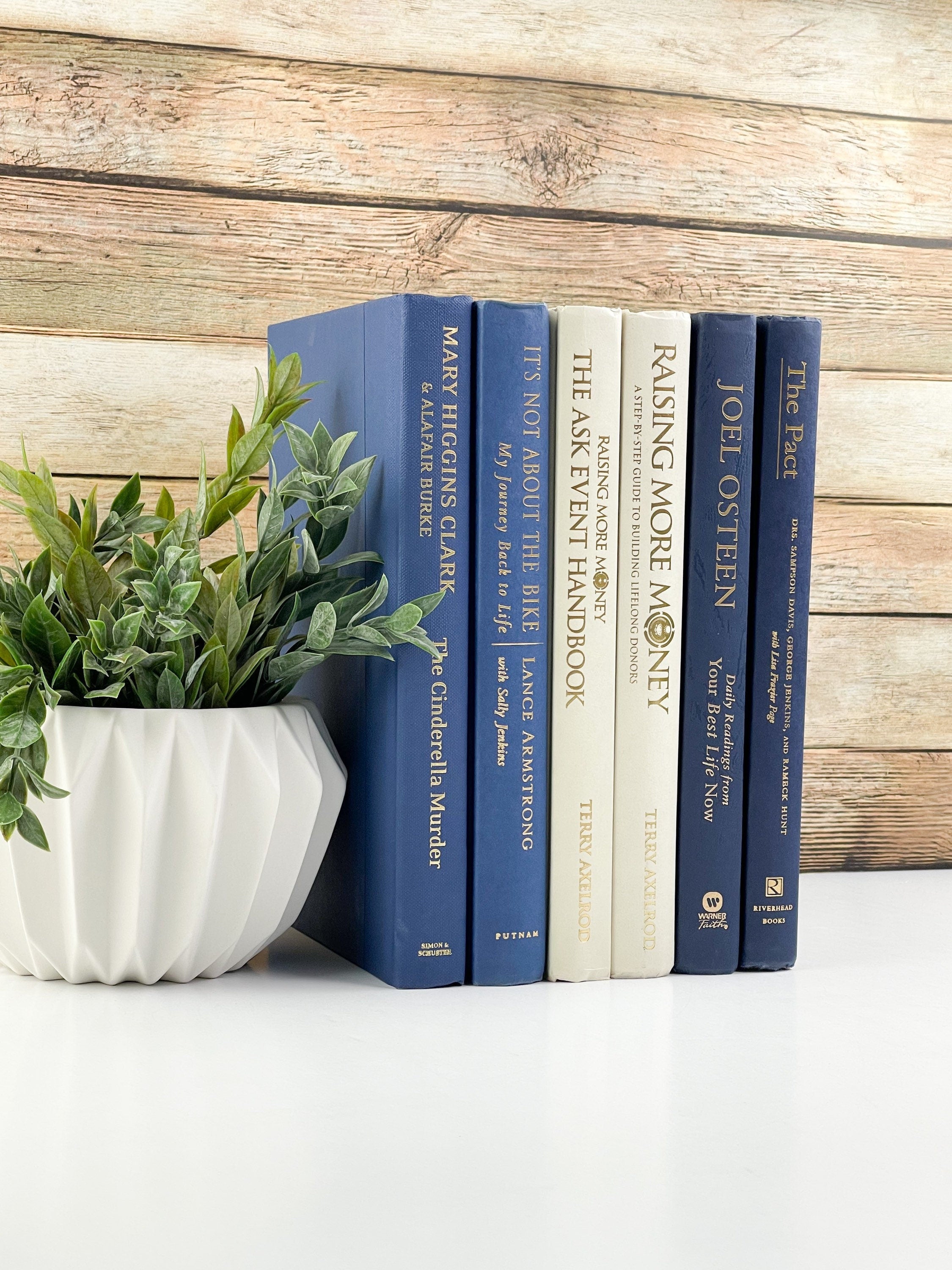 Blue and Cream Book Bundles – Elements