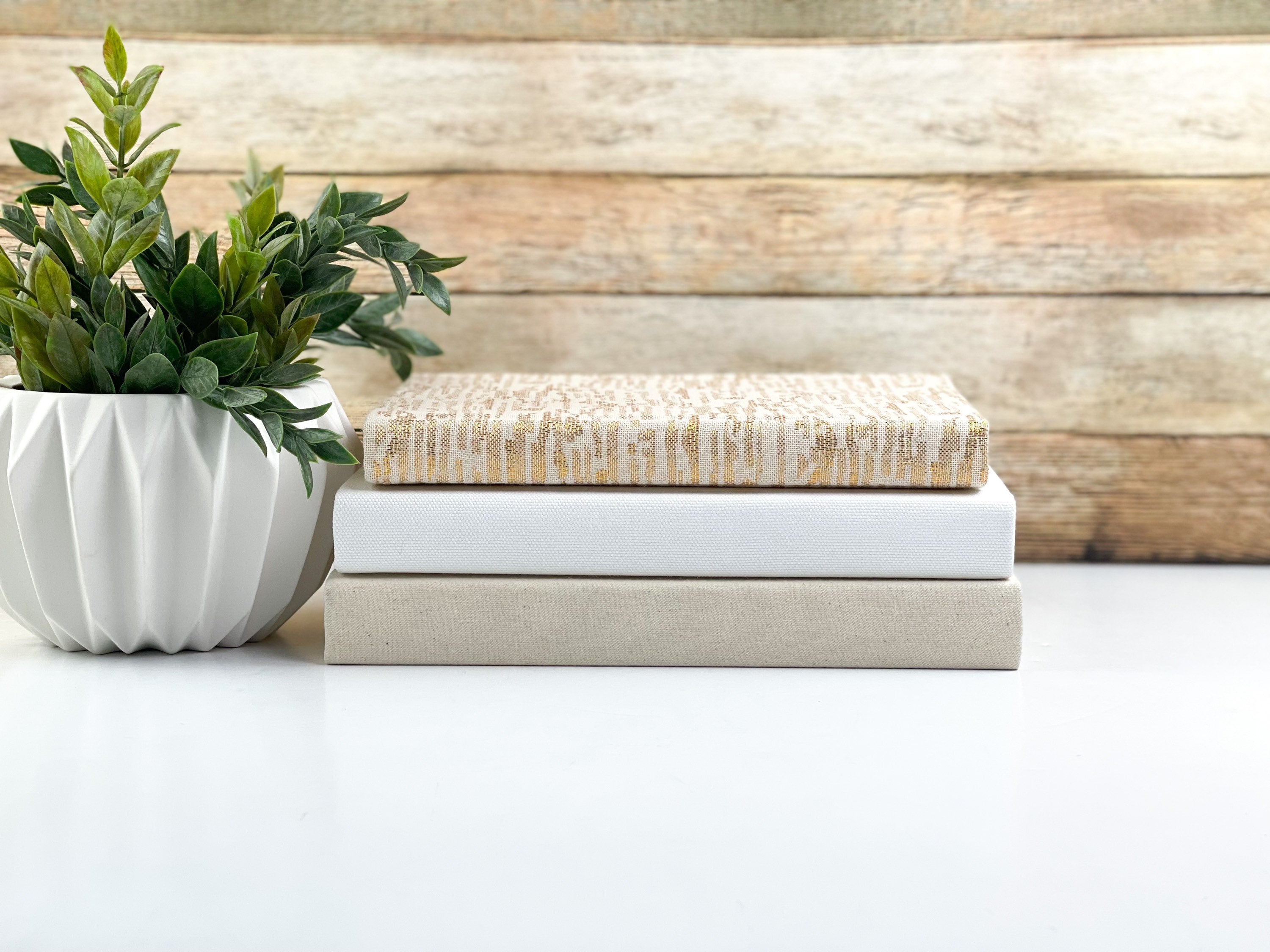 Fabric Covered Books – Elements