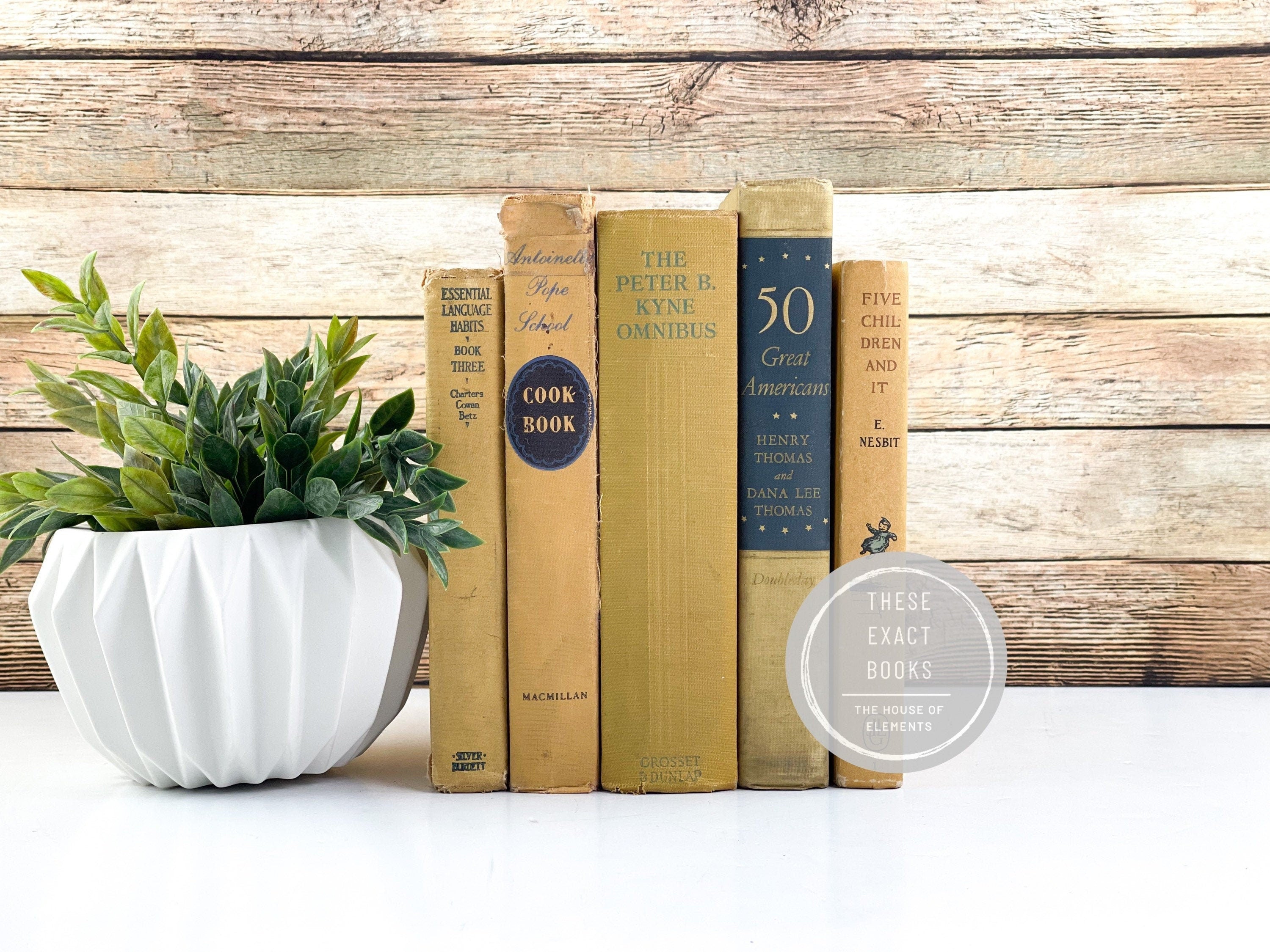 Book Decor – Elements