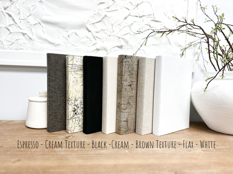 Cream Decorative Books – Elements