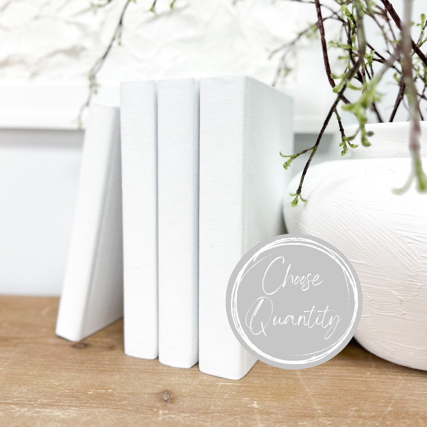 White Decorative Books – Elements
