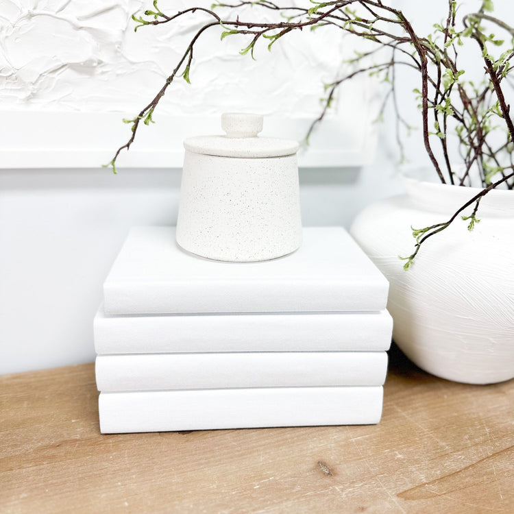 White Decorative Books – Elements