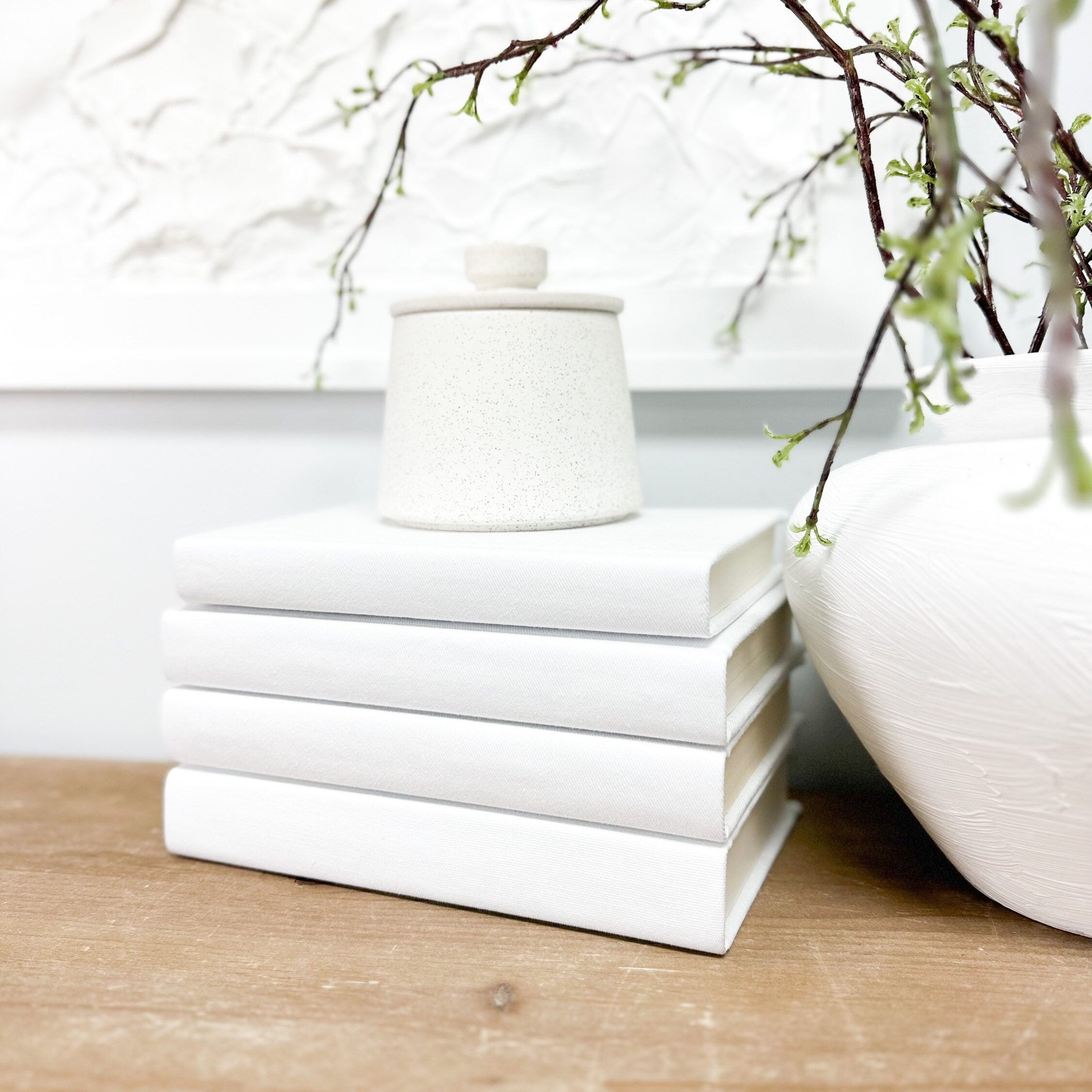 White Decorative Books – Elements