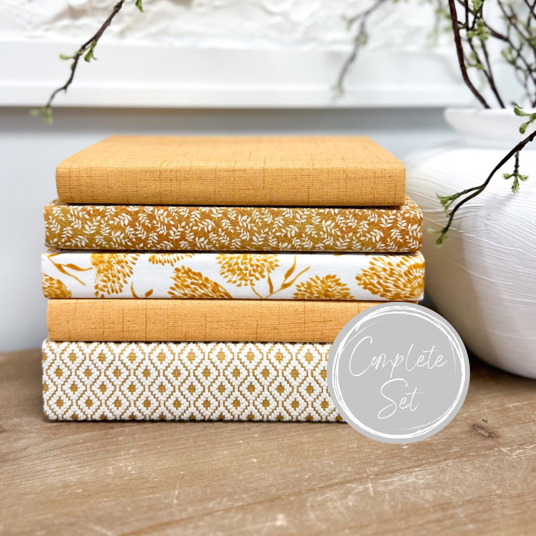 Yellow Shelf Decor – Elements