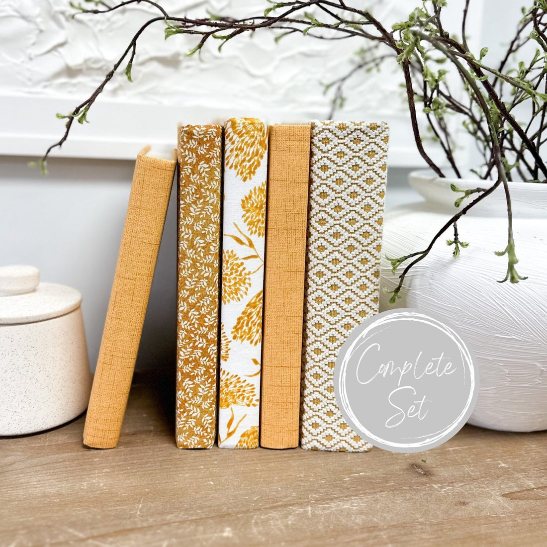 Yellow Shelf Decor – Elements