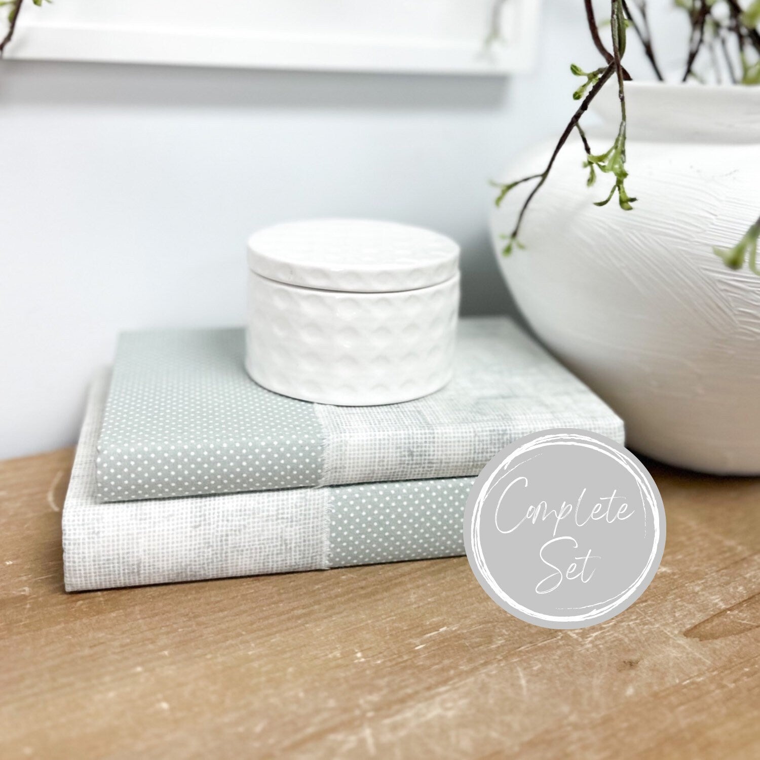 Linen Covered Books – Elements