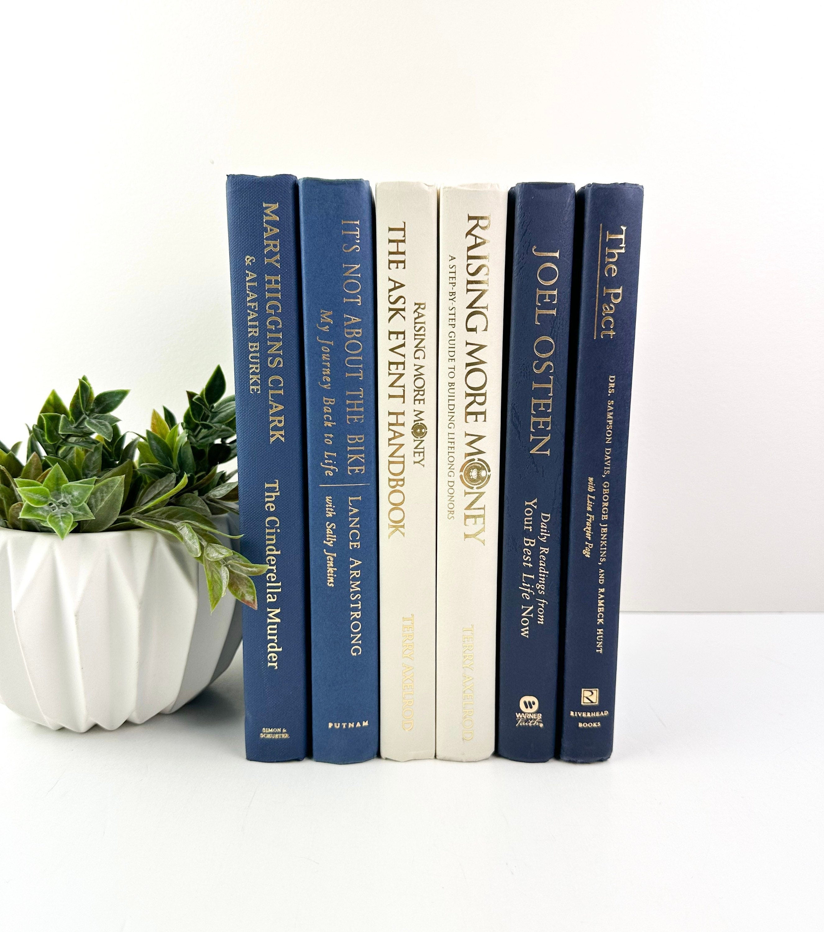 Blue and Cream Book Bundles – Elements