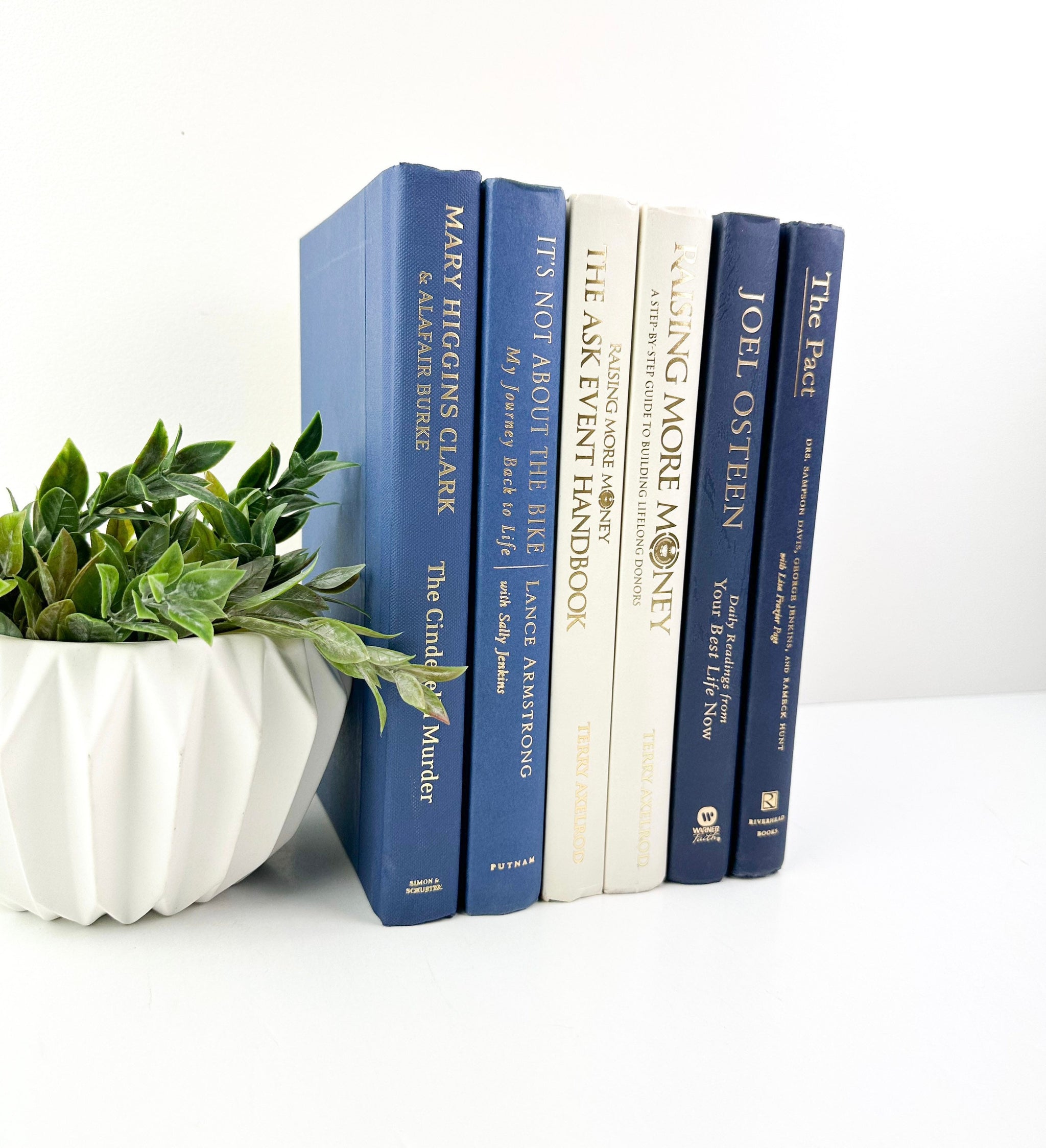 Blue and Cream Book Bundles – Elements