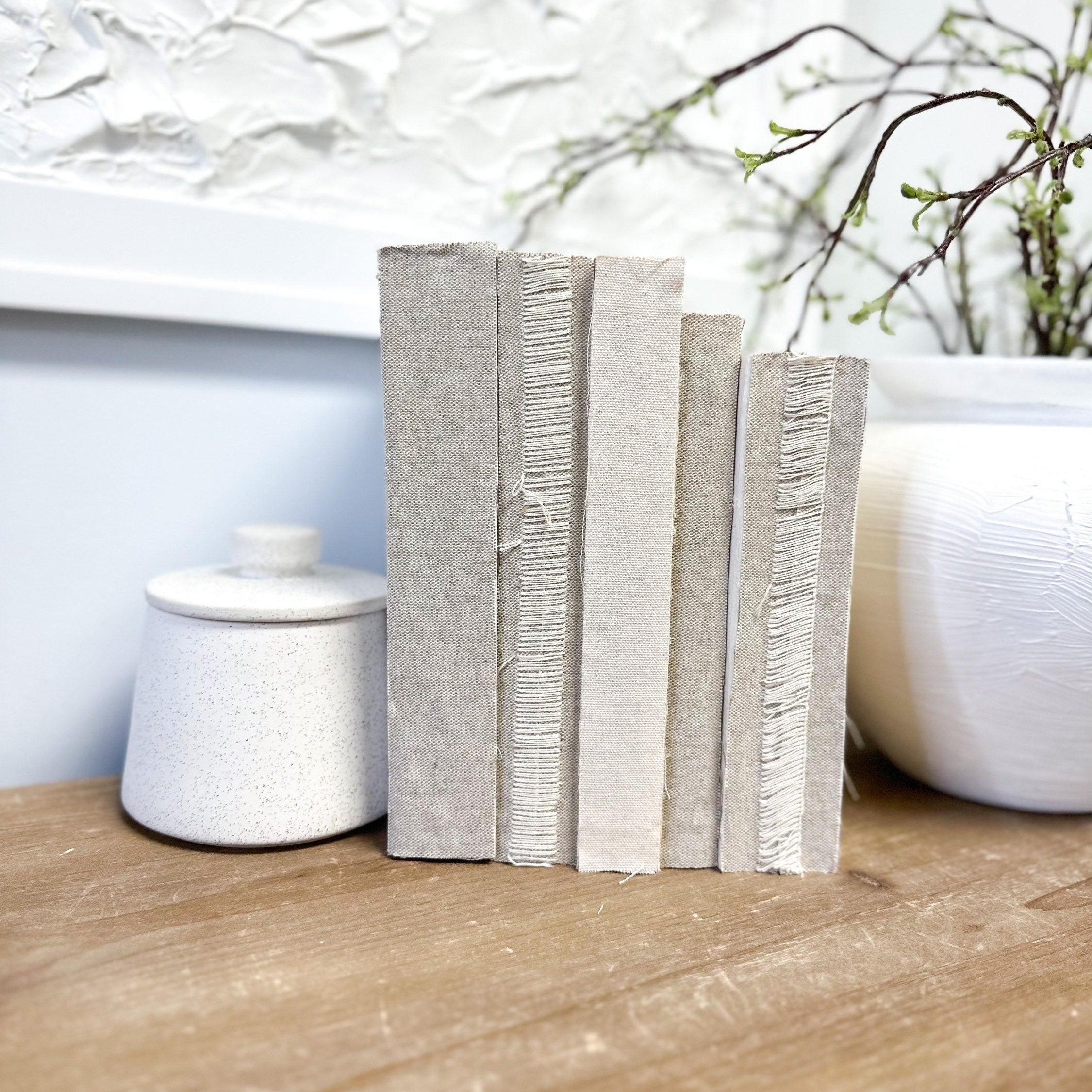 Unbound Book Set for Shelf Decor – Elements