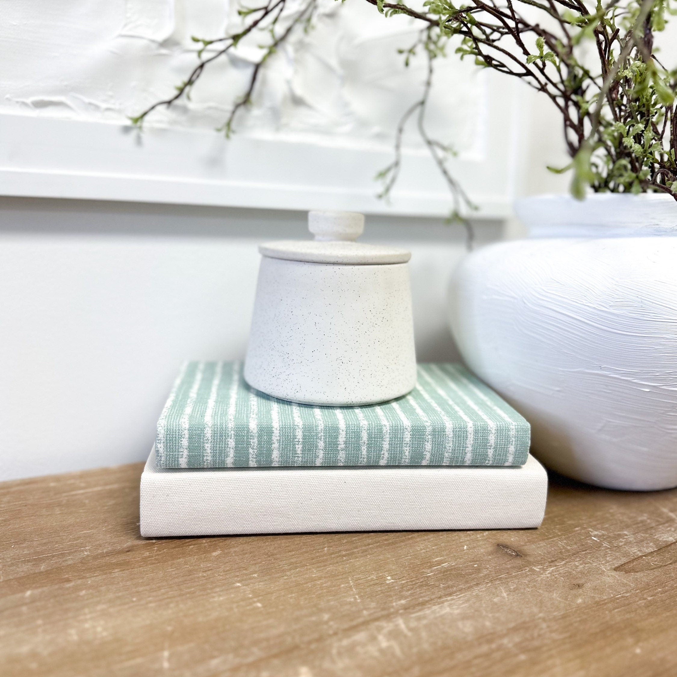 Mint Green Decorative Books – Elements