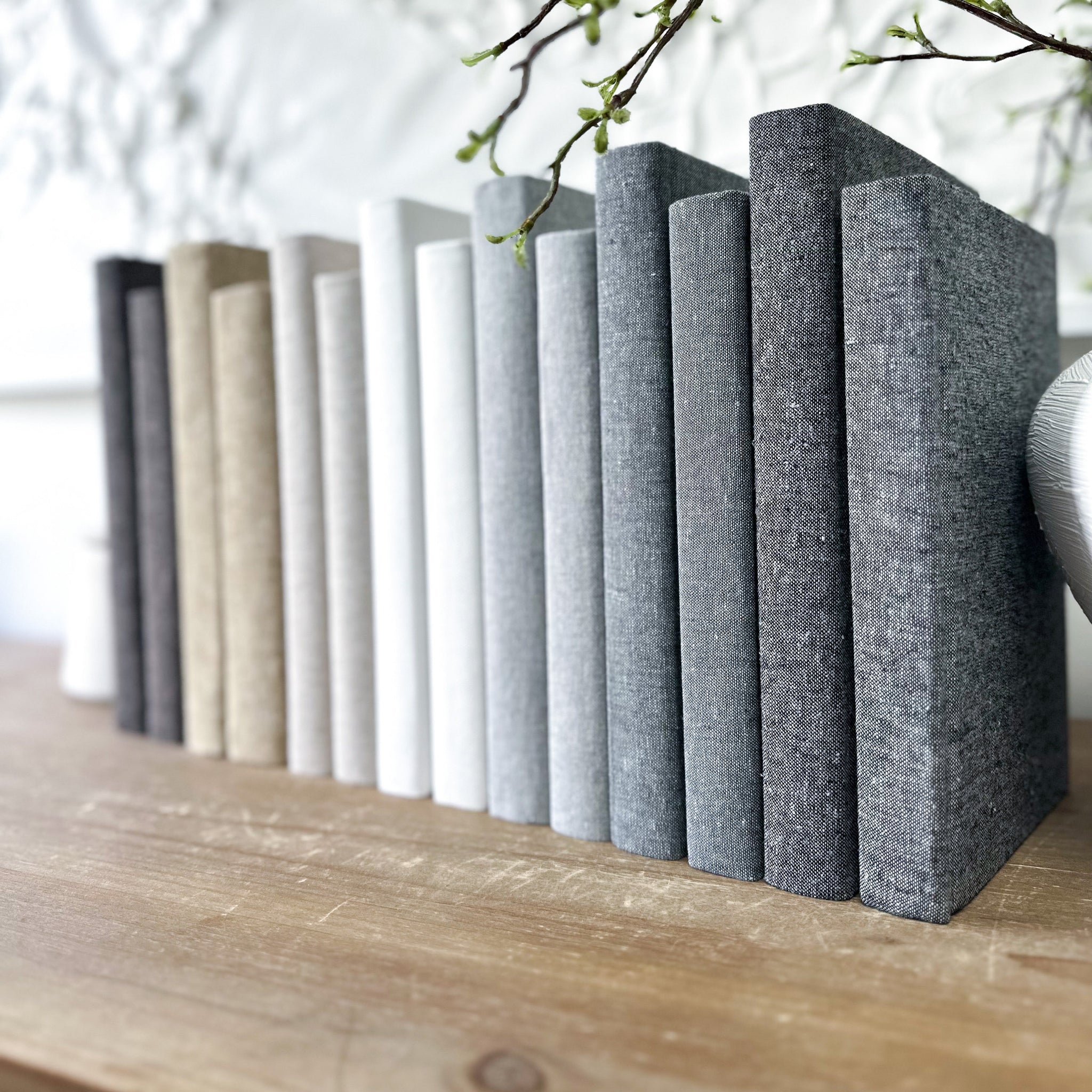Mix & Match Linen Covered Decorative Books – Elements